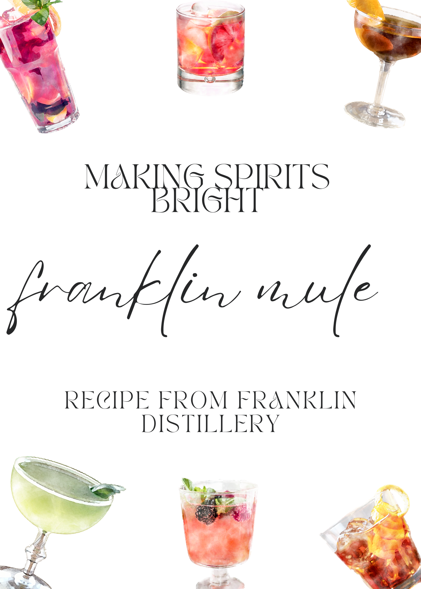 Franklin Distillery Mule Cocktail | The Nashville Mom